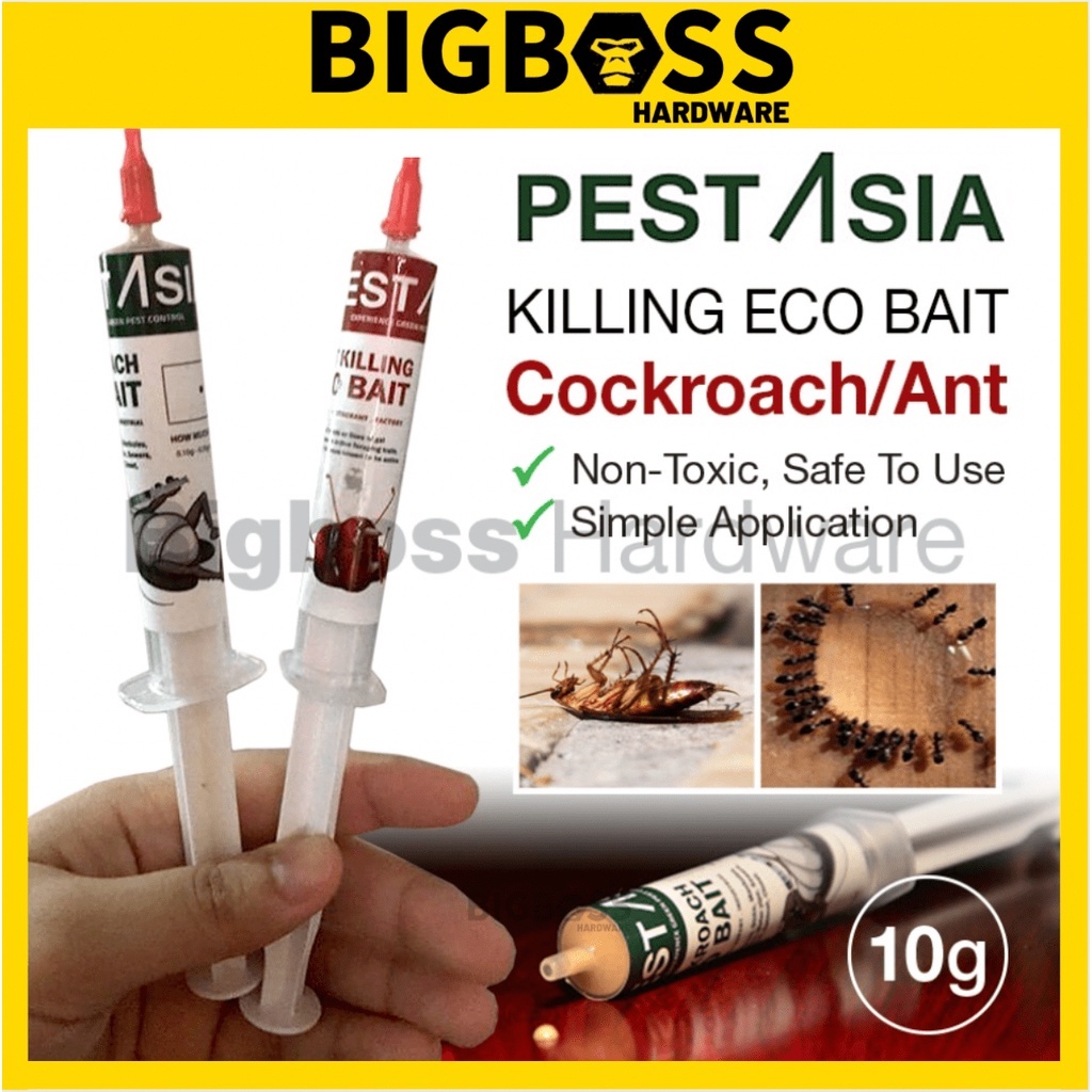 PEST ASIA Eco Gel Bait kill cockroach and ant 100% ORIGINAL / ubat ...