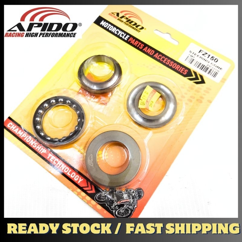 YAMAHA FZ150 FZ150i FZ 150 APIDO STEERING CONE SET BEARING CONE HANDLE ...