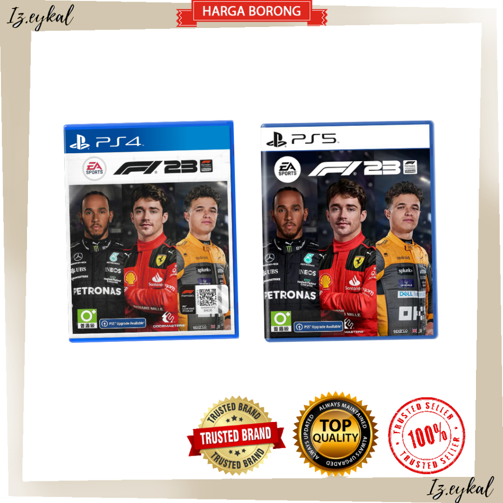 [PHYSICAL DISC] CHEAPEST PS4 PS5 F1 2023 / Formula one / F1 23 R3 Asia ...