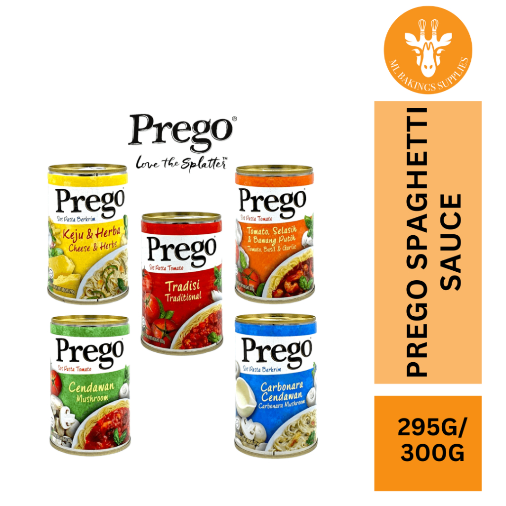[READY STOCK] Prego Spaghetti Sauce Pasta Sauce 300g | Shopee Malaysia