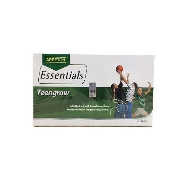 APPETON ESSENTIALS TEENGROW caplets 30s/box | Shopee Malaysia