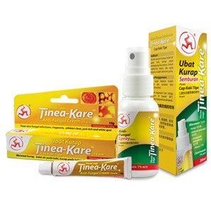 Three Legs Tinea-Kare Anti Fungal Cream / Spray | Shopee Malaysia