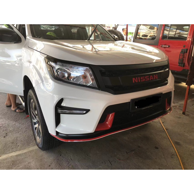 Nissan Navara np300 2016 - 2020 to nismo bodykit front bumper grill ...