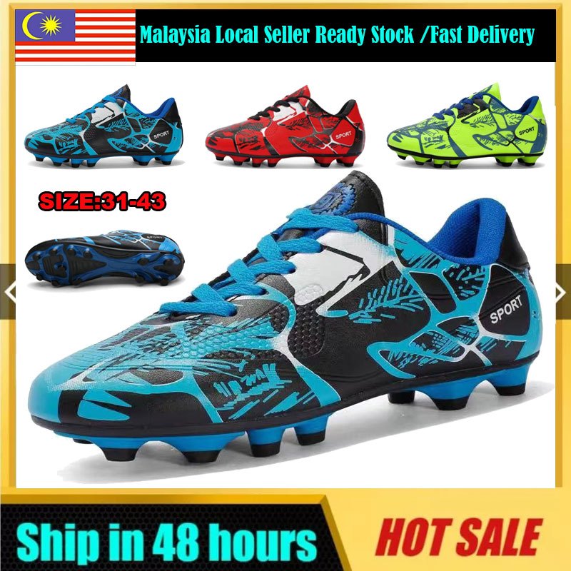 New Men's/Child/Women's Athletic Long Spikes Soccer Training Shoes Team ...