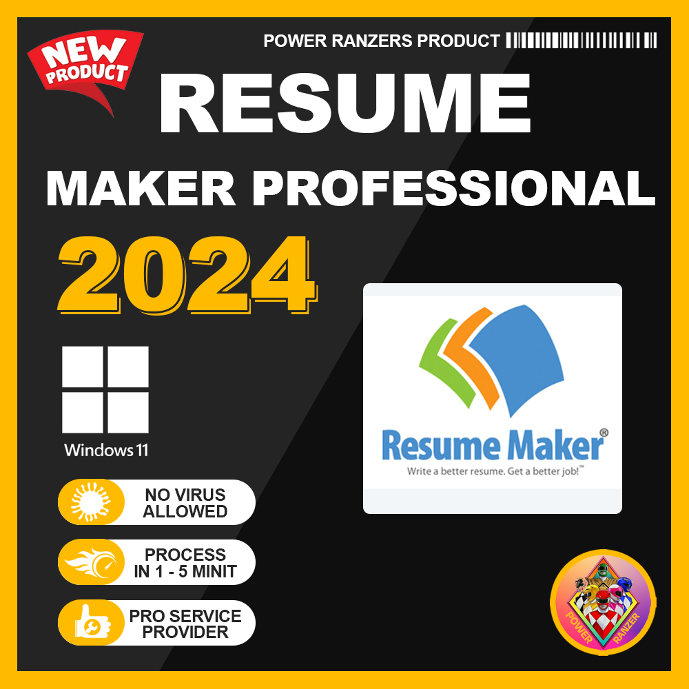 Resume Maker Professional Deluxe 2023 💻 EASY INSTALL 💻 LIFETIME PREMIUM ...