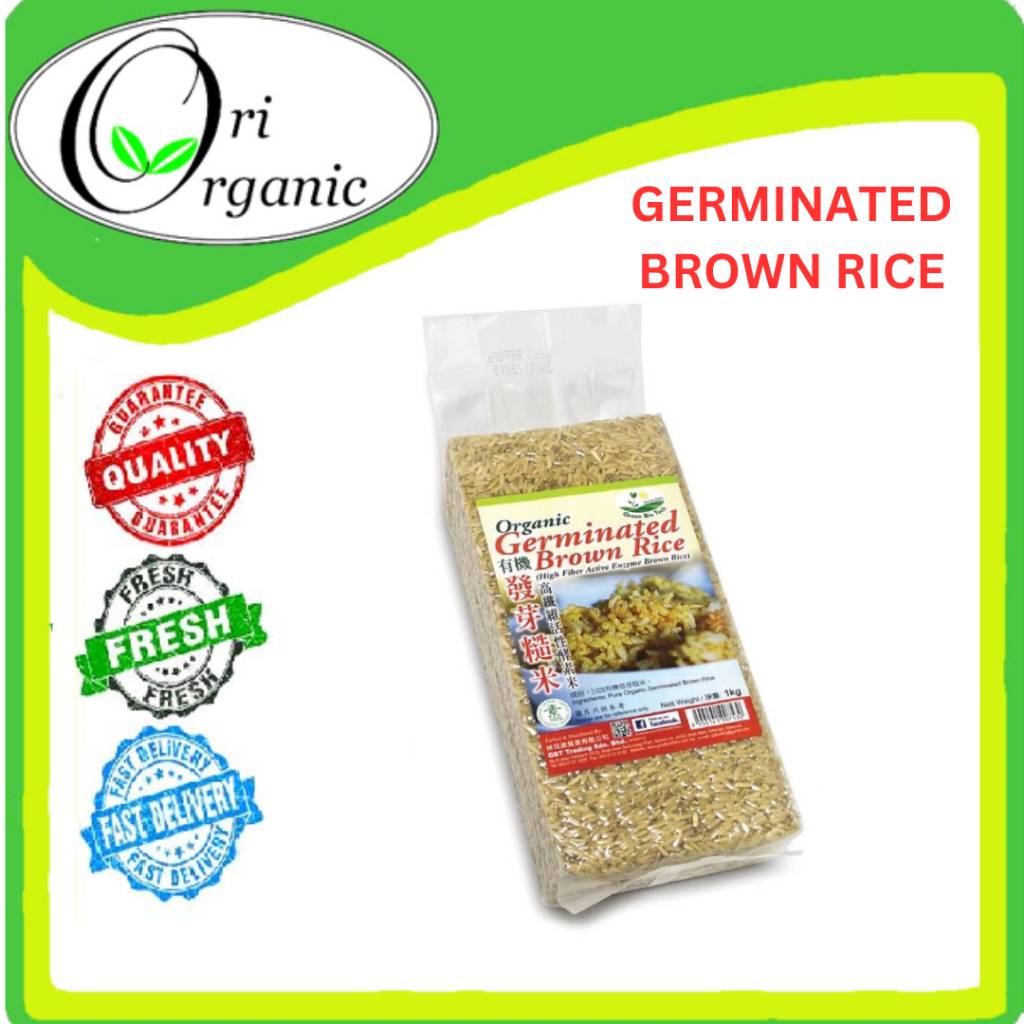 GBT Organic Germinated Brown Rice 1Kg 有机發芽糙米 Exp 12/2025 | Shopee Malaysia