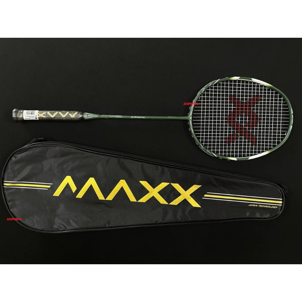 MAXX Overcharge X1/X2 Badminton Racket BUY 1 FREE 1 (Free String & Bag ...