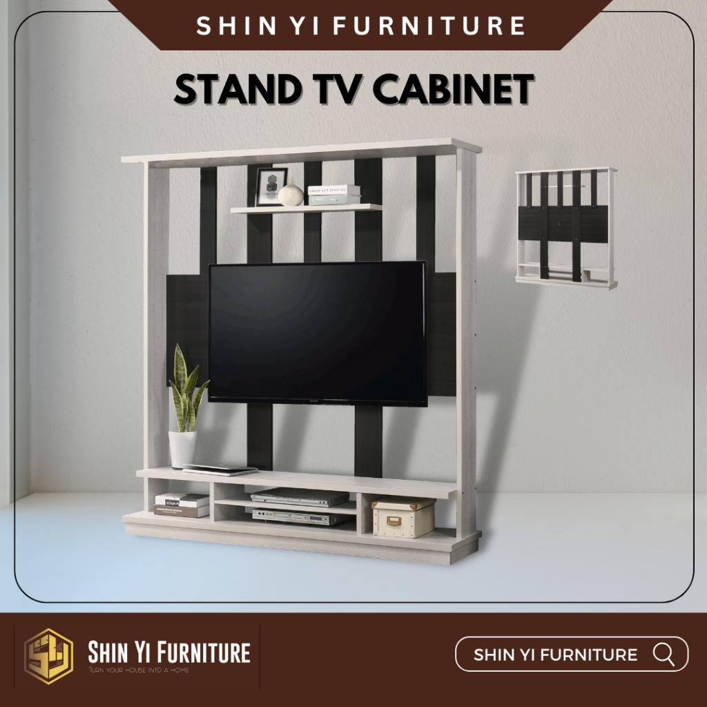 [SARAWAK] 6ft TV Cabinet Modern TV Rack Cabinet Stand TV Cabinets Rak ...