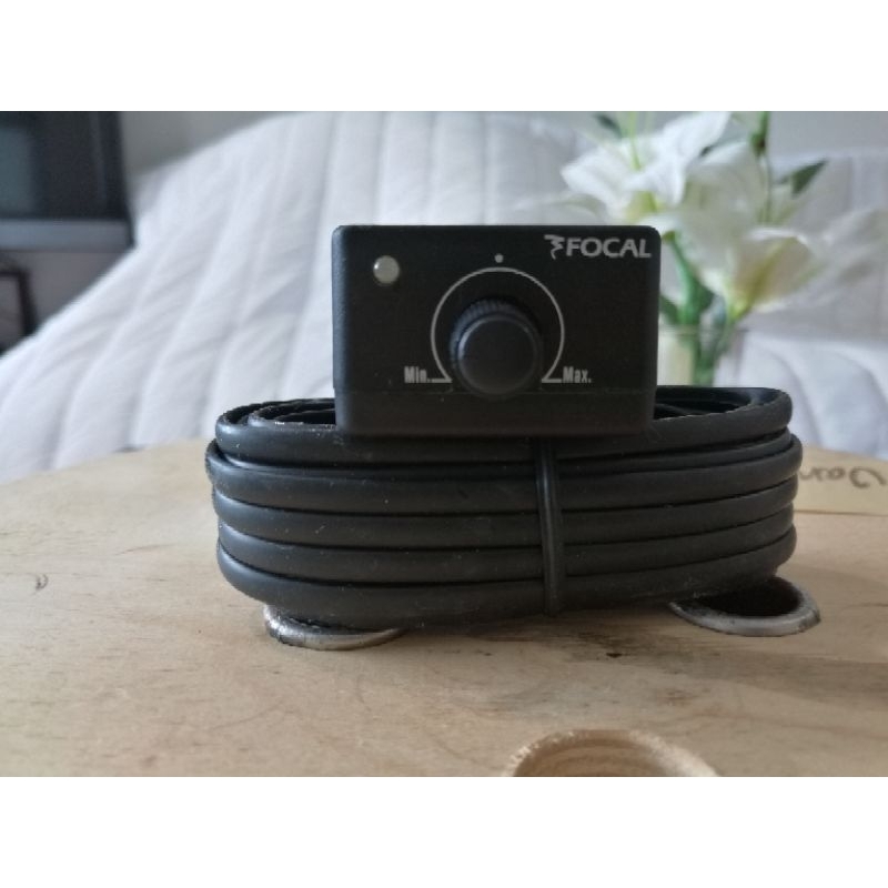 FOCAL CAR AUDIO REMOTE KNOB WIRED BASS SUB CONTROL for SOLID 1- 4 ...