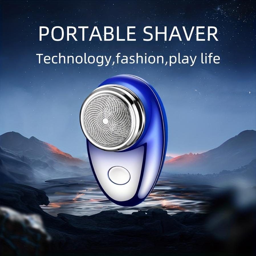 Mini Electric Shaver For Men Pocket Size Washable Rechargeable Portable