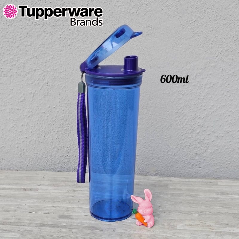 Original Tupperware Drinking Flask 600ml flip cap | Shopee Malaysia