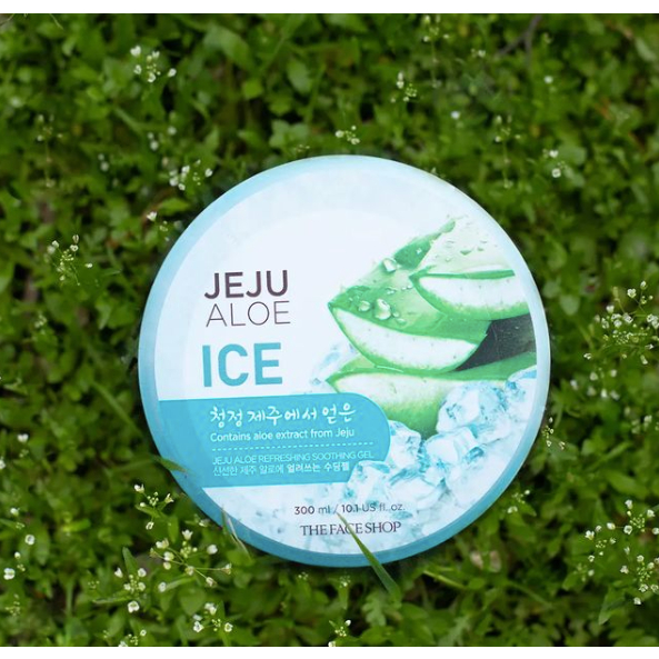 Jeju Aloe Ice Refreshing Soothing Gel 300ml [The Face Shop] [Jeju ...