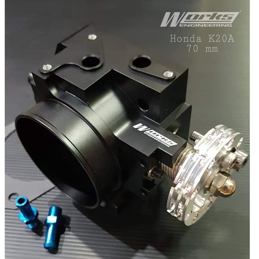 Works Honda K20 / K-series (Drive by cable) (70mm) - Works Engineering ...