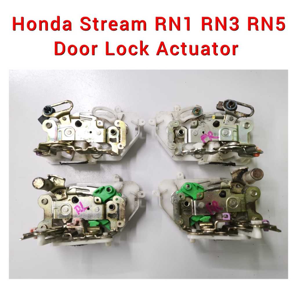 Door Lock Actuator Honda Stream RN1 RN3 RN5 2000-2006 / Door Lock Actuator / Center / Lock Pintu ...