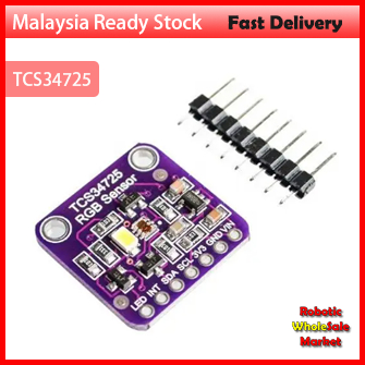 TCS34725 TCS 34725 RGB Color Sensor Detection with IR Filter Light ...