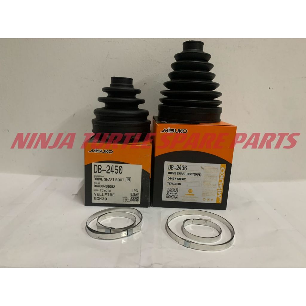 TOYOTA ESTIMA GSR50,ALPHARD GGH30,VELLFIRE GGH30 Drive Shaft Boot Cover ...
