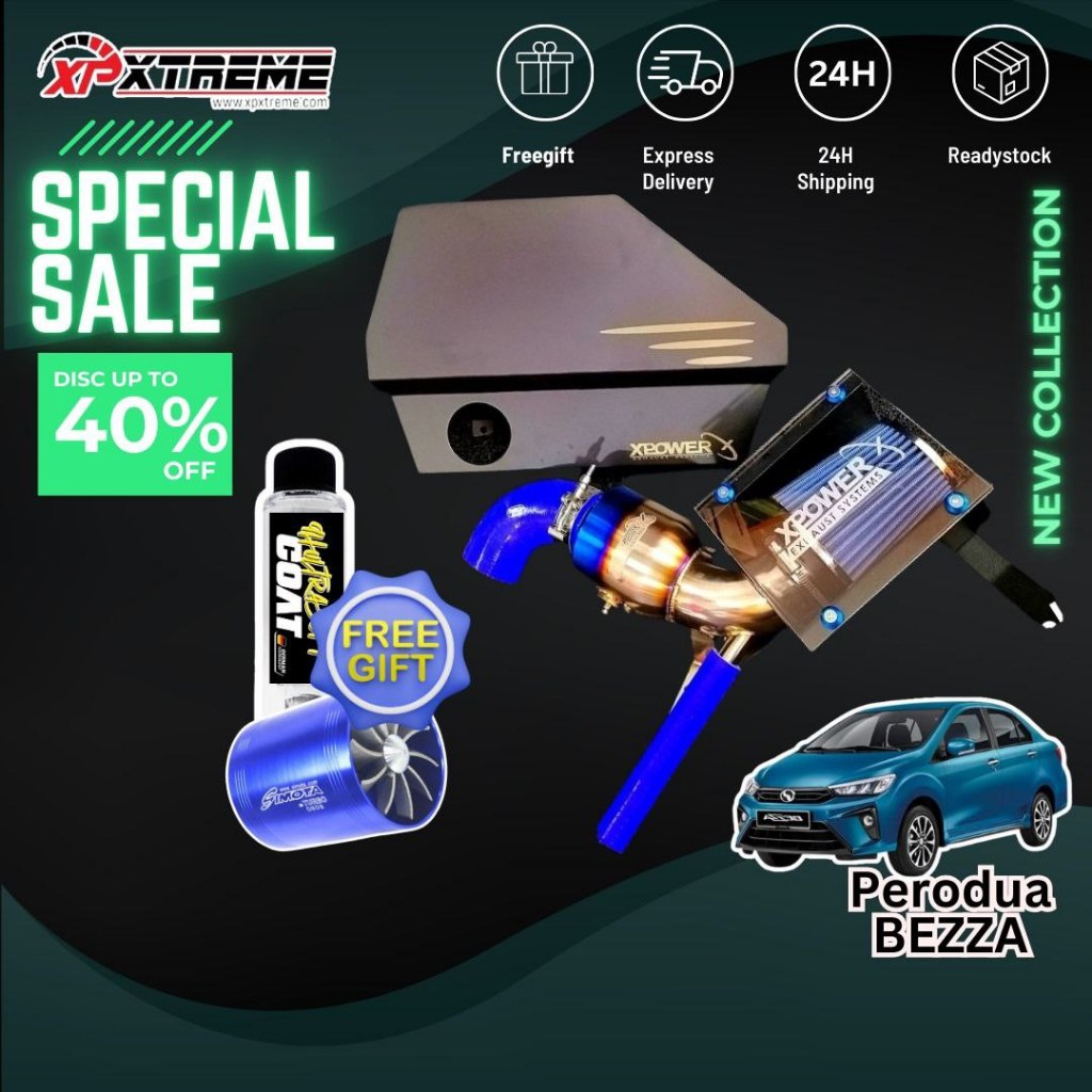XPOWER PERODUA BEZZA NEW MODEL 1.0CC AIR INTAKE SYSTEMS | Shopee Malaysia