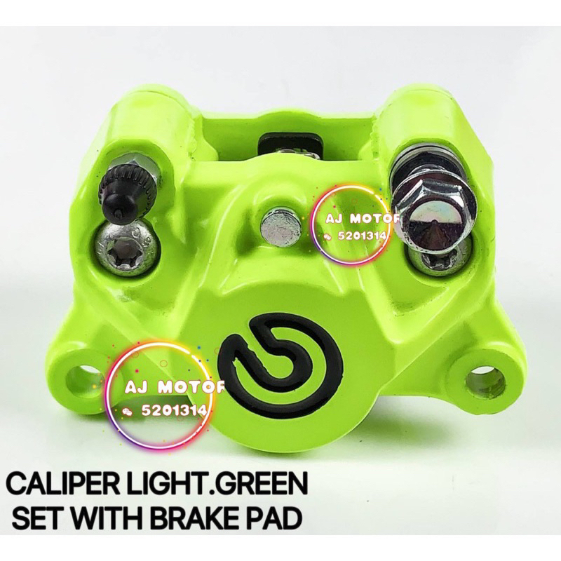 YAMAHA R25 MT25 V1 V2 V3 P34 2POT REAR CALIPER / BRACKET BRAKE BELAKANG ...