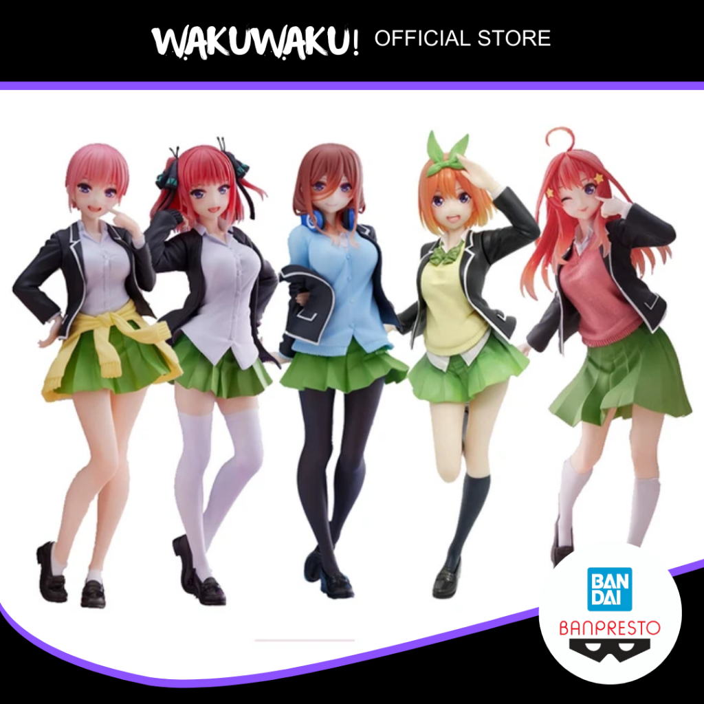 Taito The Quintessential Quintuplets Coreful Figure Nakano Ichika Nino ...