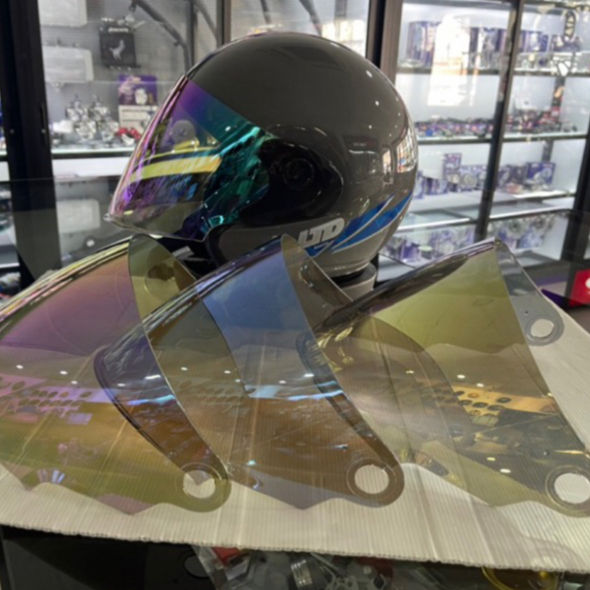 LTD CRYSTAL REVO SIANG MALAM V-SHAPED VISOR SHOEI CUTTING HELMET LTD ...