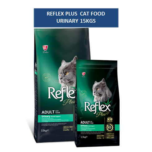 Reflex Plus Urinary Adult Cat Food 15kg / Chicken / Makanan utk Kucing ...