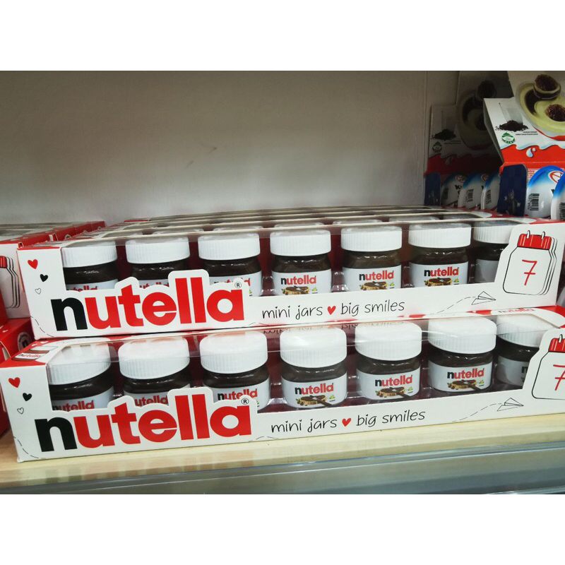 🔥🔥Nutella Mini 25gx7jar in 1pack🔥🔥 | Shopee Malaysia