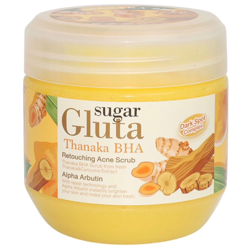 Sugar Gluta Thanaka BHA scrub 700g. | Shopee Malaysia