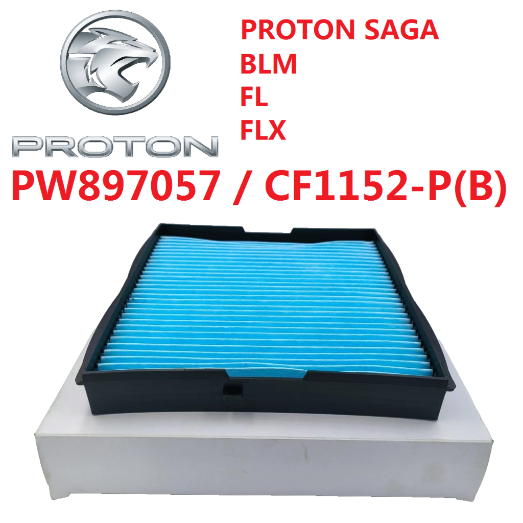 Buy 10 Free 1 .Proton Saga BLM / FL / FLX Aircond Cabin Air Filter BLUE ...