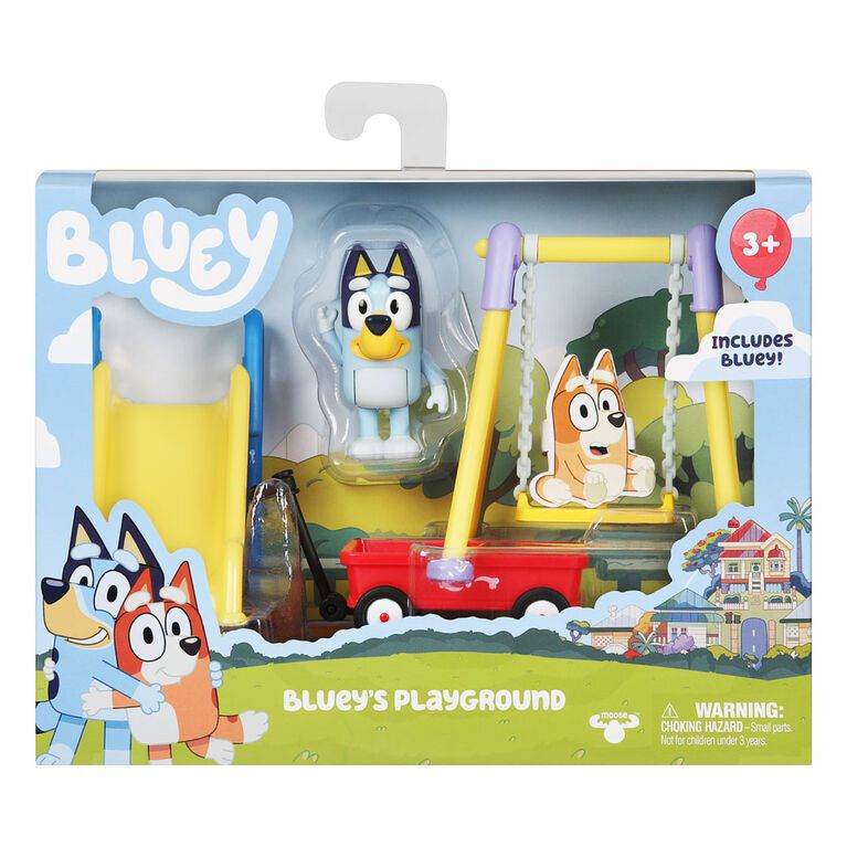 BLUEY S3 MINI PLAYSET - Bluey's playground, Family backyard BBQ ...