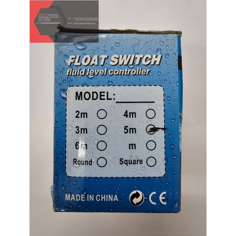 Float Switch Fluid Level Controller (5mtr/10mtr) | Shopee Malaysia