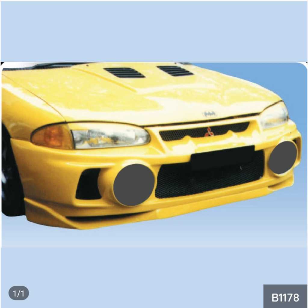 Proton Wira/Satria Evo 4 Front Bumper Fiber Body Kit Ready Stock ...