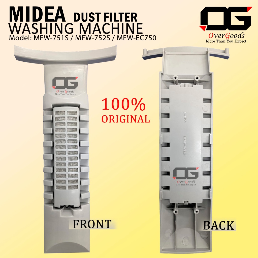 MFW-751S MFW-752S MFW-EC750 MFW-E75S MIDEA Washing Machine Filter Lint ...