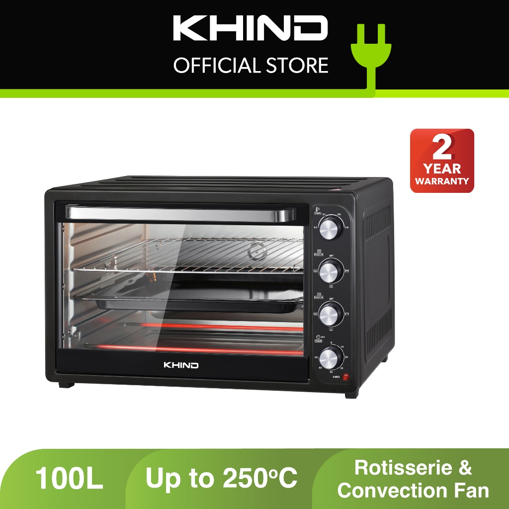 KHIND Ketuhar Elektrik | Electric Oven(100L) OT100E | Shopee Malaysia