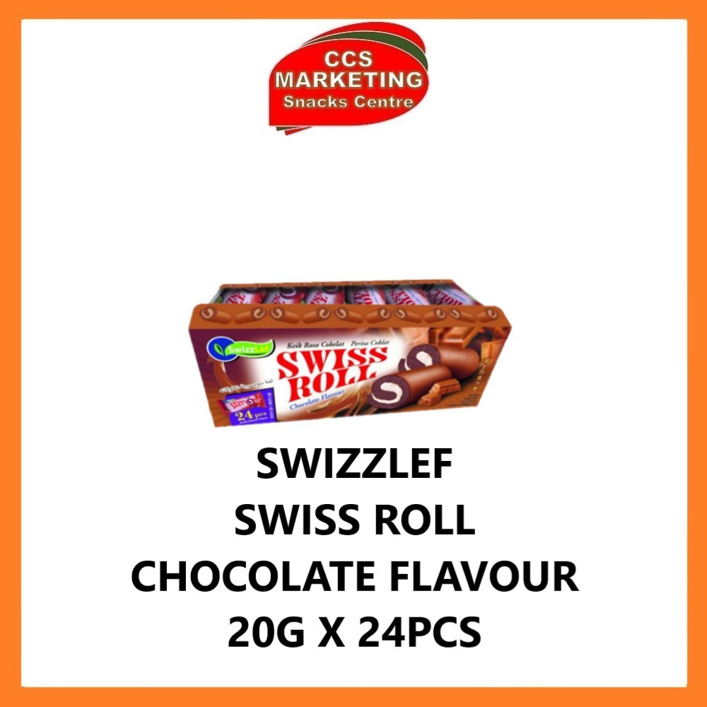 CCS Swizzlef Swiss Roll Chocolate / Blueberry / Strawberry / Coconut ...