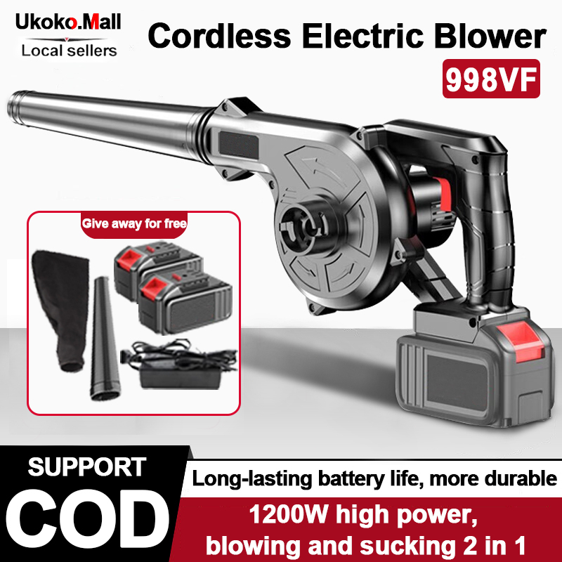998Vf Portable Cordless Air Blower Rechargeable Electric Blower ...