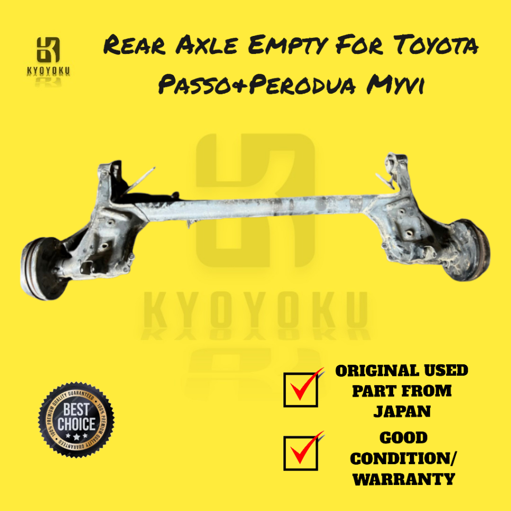 KYOYOKU-Rear Axle Empty For Toyota Passo&Perodua Myvi | Shopee Malaysia