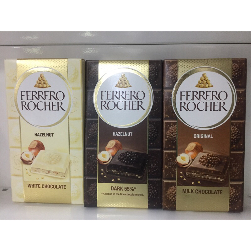 FERRERO ROCHER BAR 90G | Shopee Malaysia