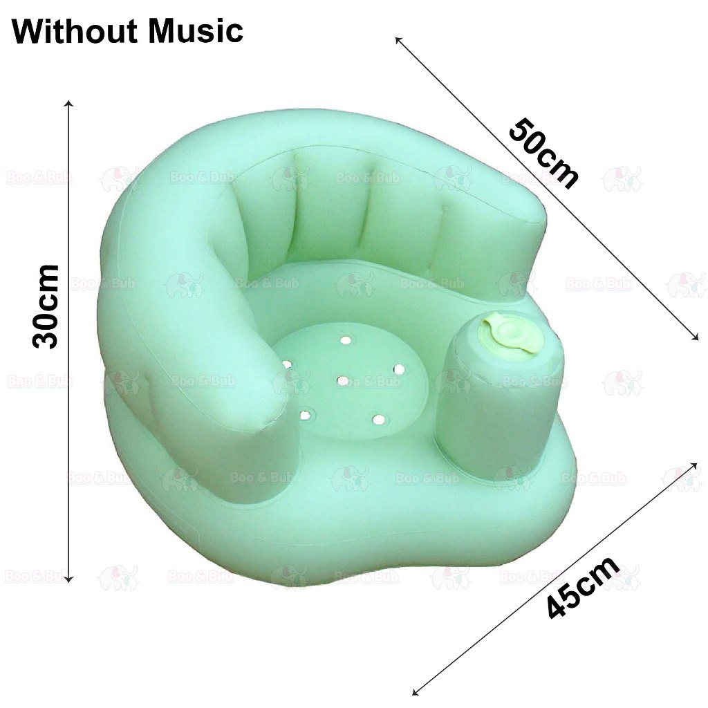 Boo&Bub Baby Inflatable Chair Kerusi Baby Bath Seat Training Chair ...