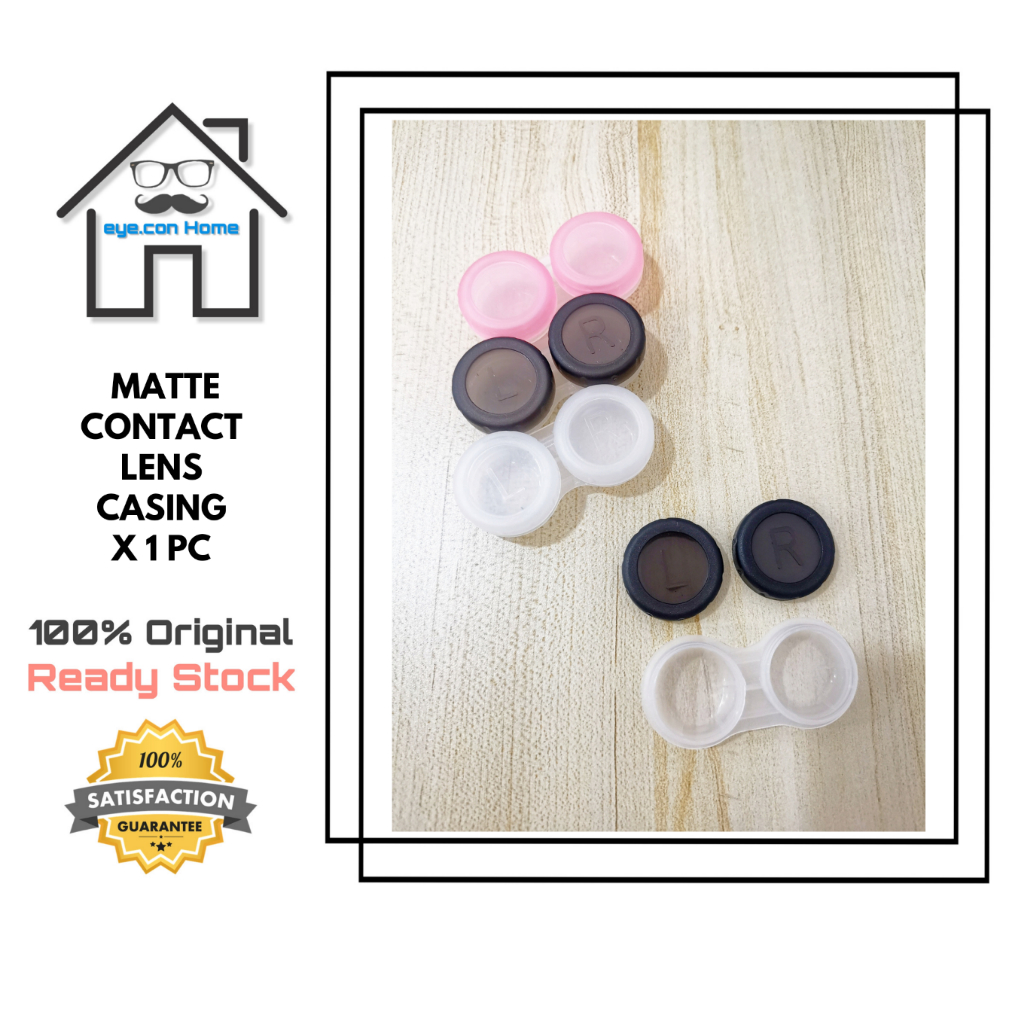 👓 Matte Colour Contact Lens Casing Lens Case (1 pc) | Shopee Malaysia