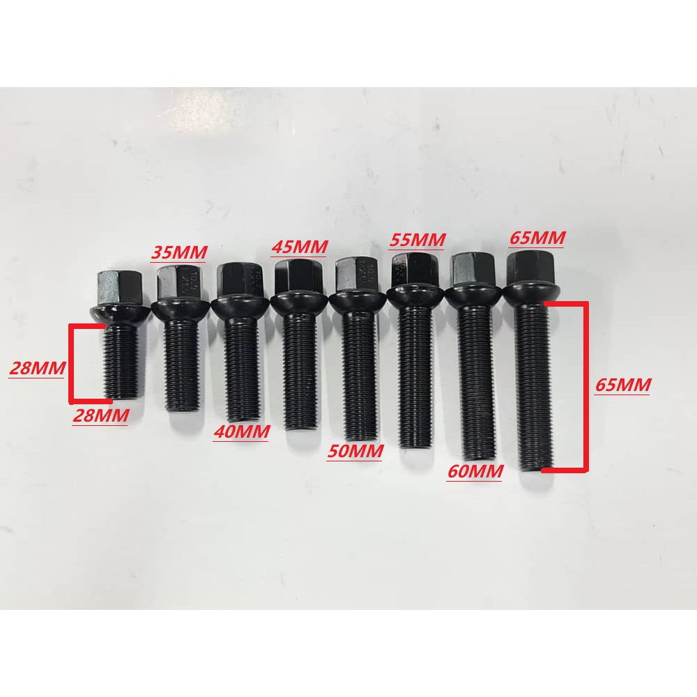 Mercedes Benz W212 E200 E250 E300 E350 Wheel Lug bolts Extension Screw ...