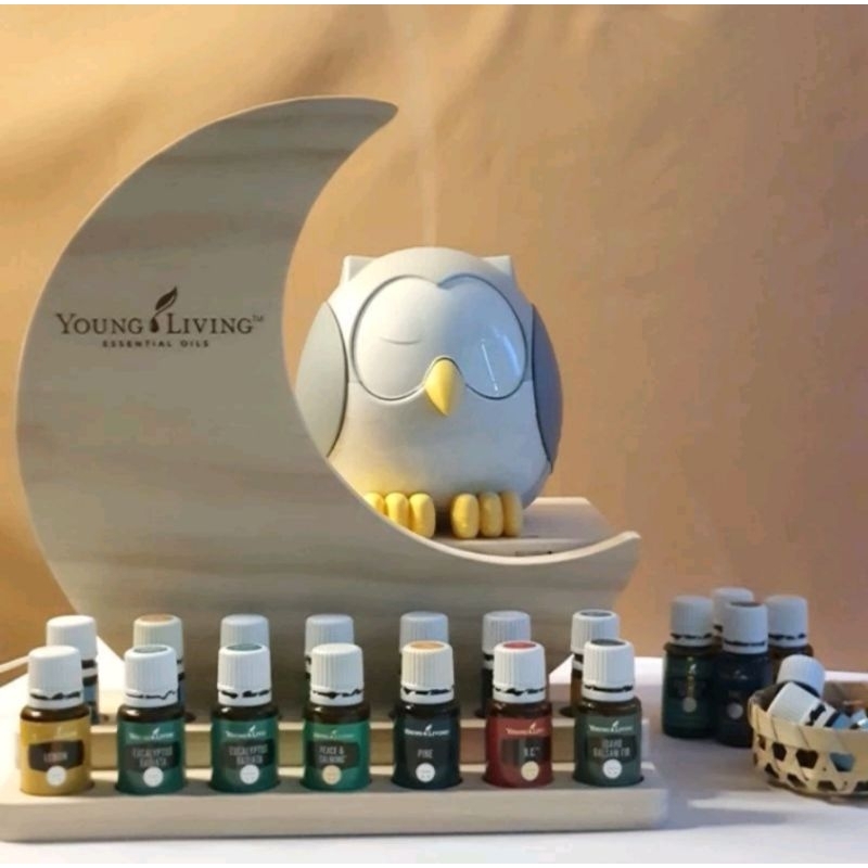 Young Living Moon Shape Diffuser Display Rack Essential Oils Rack ...