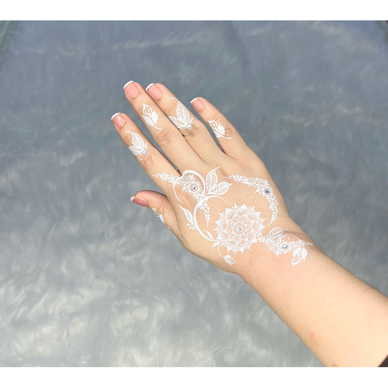 ⚡️24 HOURS LOCAL SHIP⚡️[FREE DIAMONDS] 50 EXCLUSIVE DESIGN Sticker Inai ...
