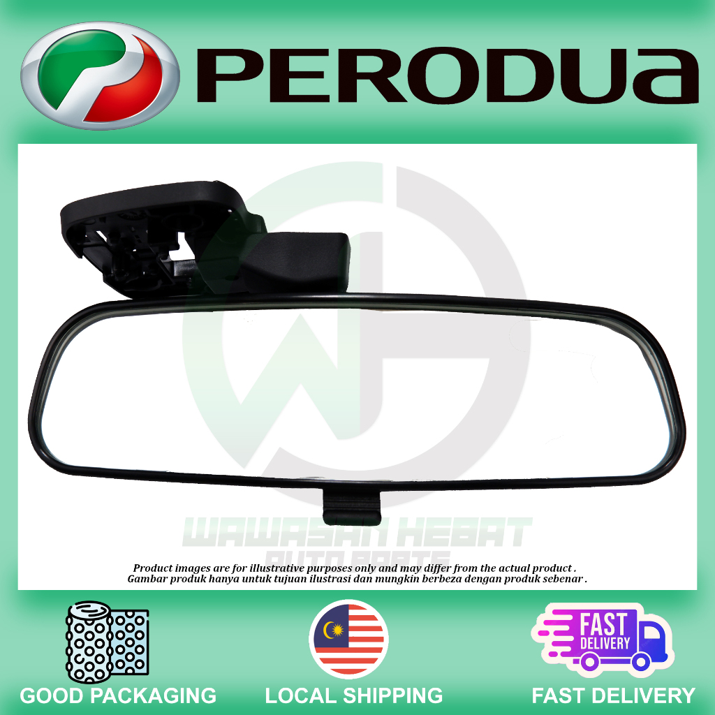 Perodua Myvi D20N Rear View Mirror , Room Interior Mirror Original 2018 ...