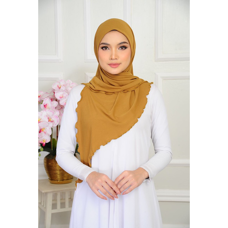 New Bawal lazy Layla Ruffle Kain Moscrepe Premium (Ready Stock ...