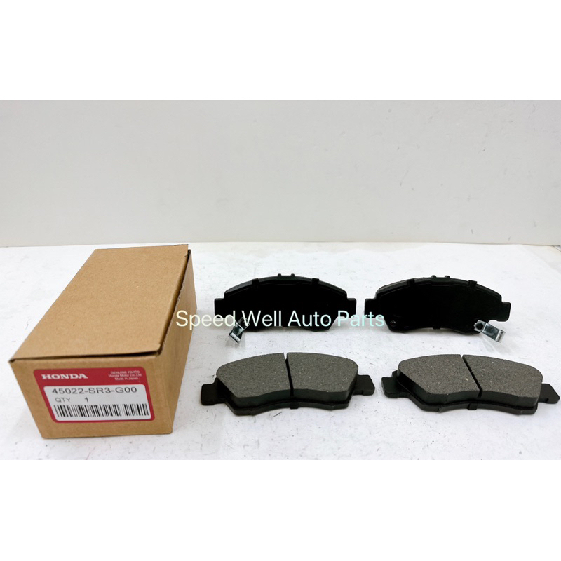 HONDA CITY SEL, JAZZ SAA, CIVIC S04, SR4 FRONT (DEPAN) DISC BRAKE PAD ...