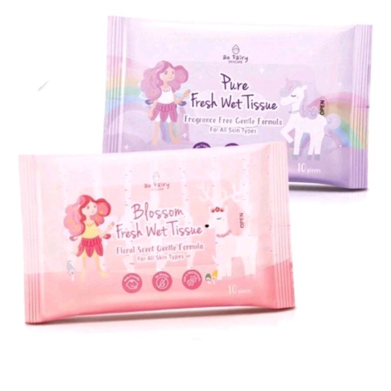 (OFFER) Au Fairy Blossom Fresh Wet Tissue Anti -Bacterial Wipes (30's ...