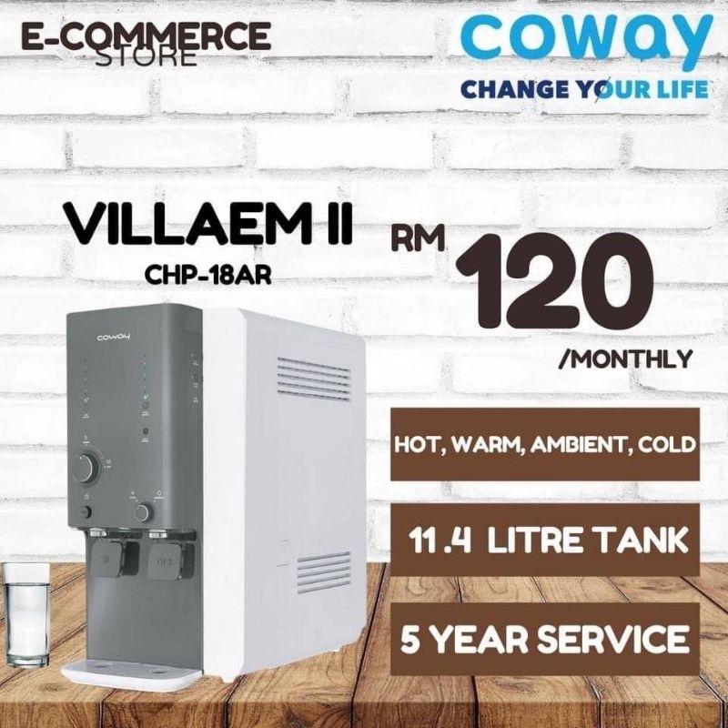 Water Purifier VILLAEM 2 RM120/month | Shopee Malaysia