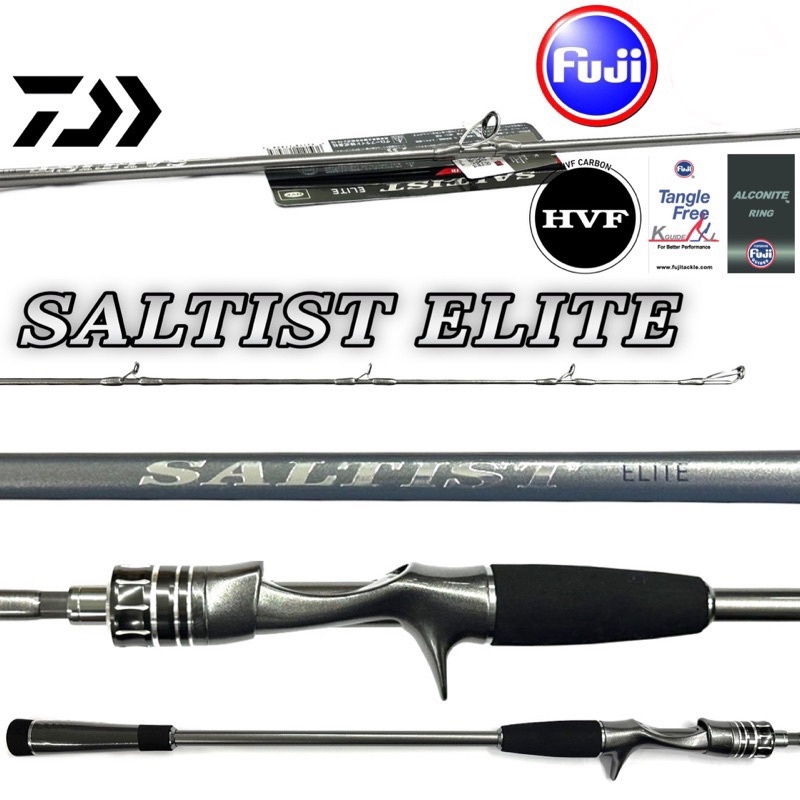 23 DAIWA fishing rod SALTIST ELITE CJ60MHB / LJ63MS Jigging Fishing Rod ...