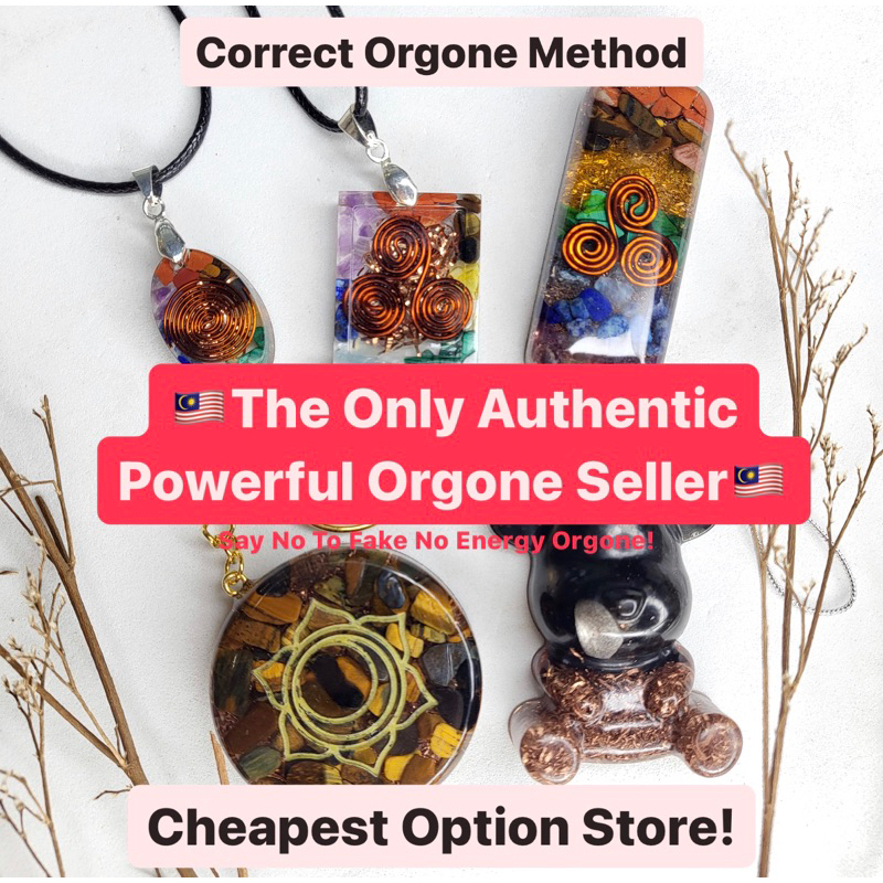 🔥Special Custom-Made🔥Authentic Orgone / Orgonite Chakra Pendant ...
