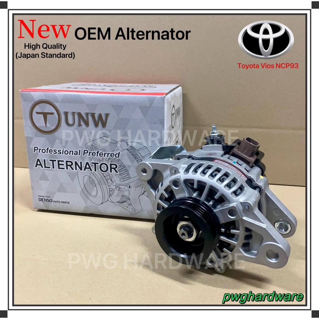 3 Month Warranty New OEM (Original Quality) Alternator For Toyota Vios ...
